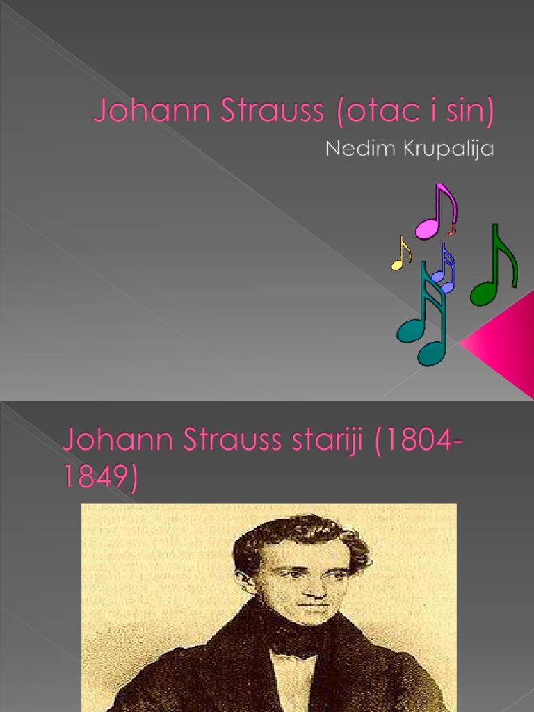 Johann Strauss (Otac I Sin) | PDF