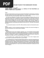 Criminal Law - J. Hernando Cases | PDF | Annulment | Rape