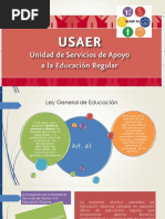 Beneficios de la USAER en Educación Inclusiva | PDF | Enseñando | Maestros