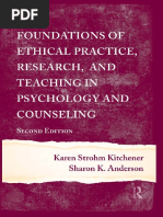 APS Code of Ethics | PDF | Informed Consent | Psychologist