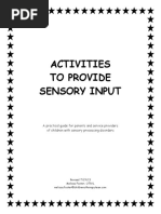 Student SPD Checklist For Teachers | PDF | Sensory Processing Disorder ...