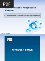 Bab 2.3 (Kitar Nitrogen) Sains Tingkatan 5 (2021) | PDF