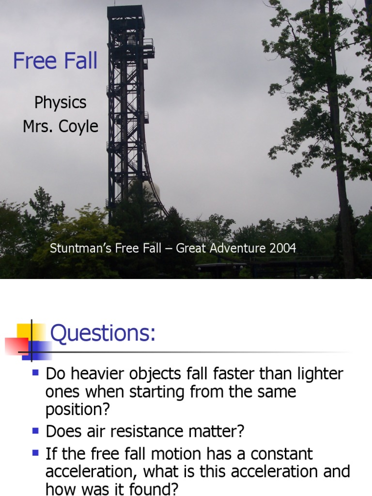 Free Fall Pdf Acceleration Celestial Mechanics