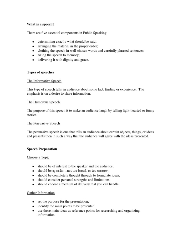 What Is A Speech | PDF | Semiotics | Human Communication