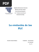Evolución de los PLC en la Industria | PDF | Controlador lógico ...