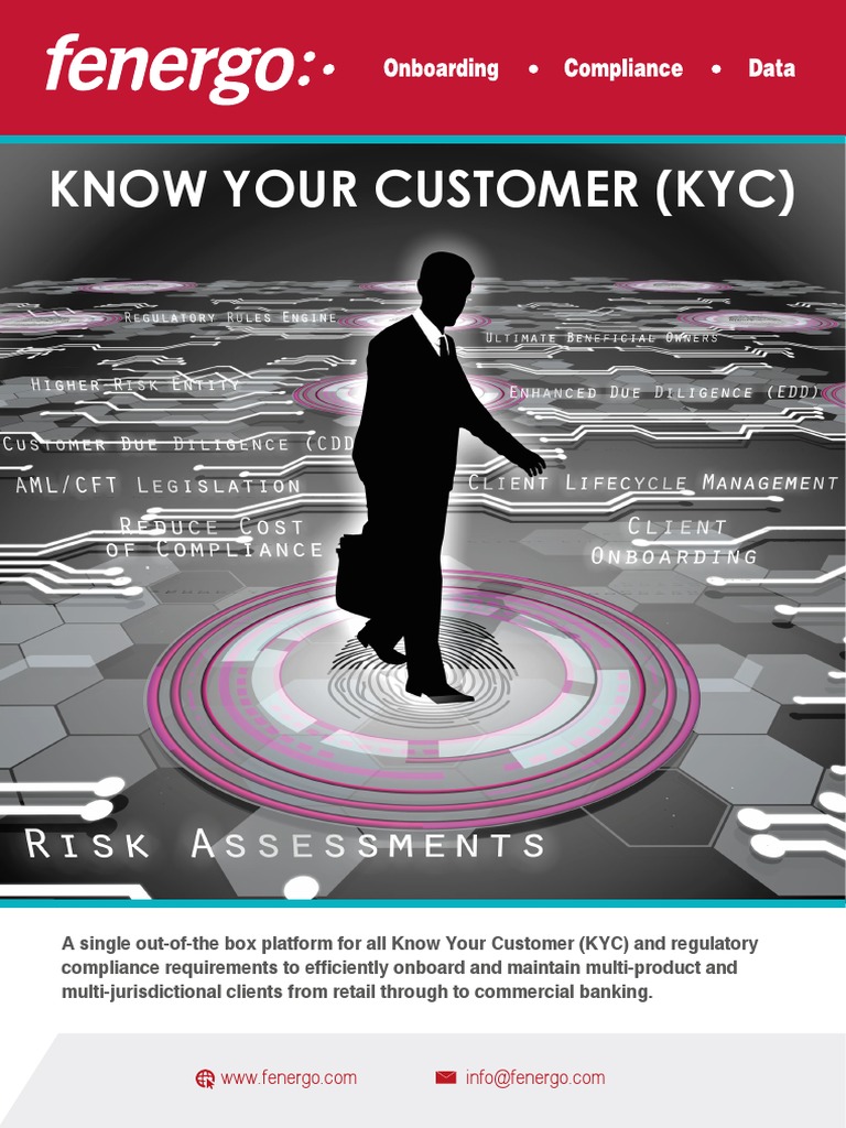 Know Your Customer Brochure | PDF | Regulatory Compliance | Business