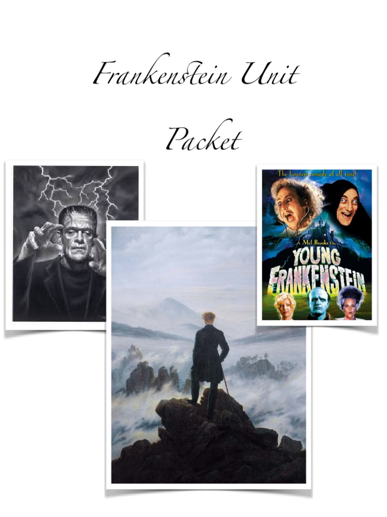 Frankenstein Unit Packet | PDF | Frankenstein | Gothic Fiction