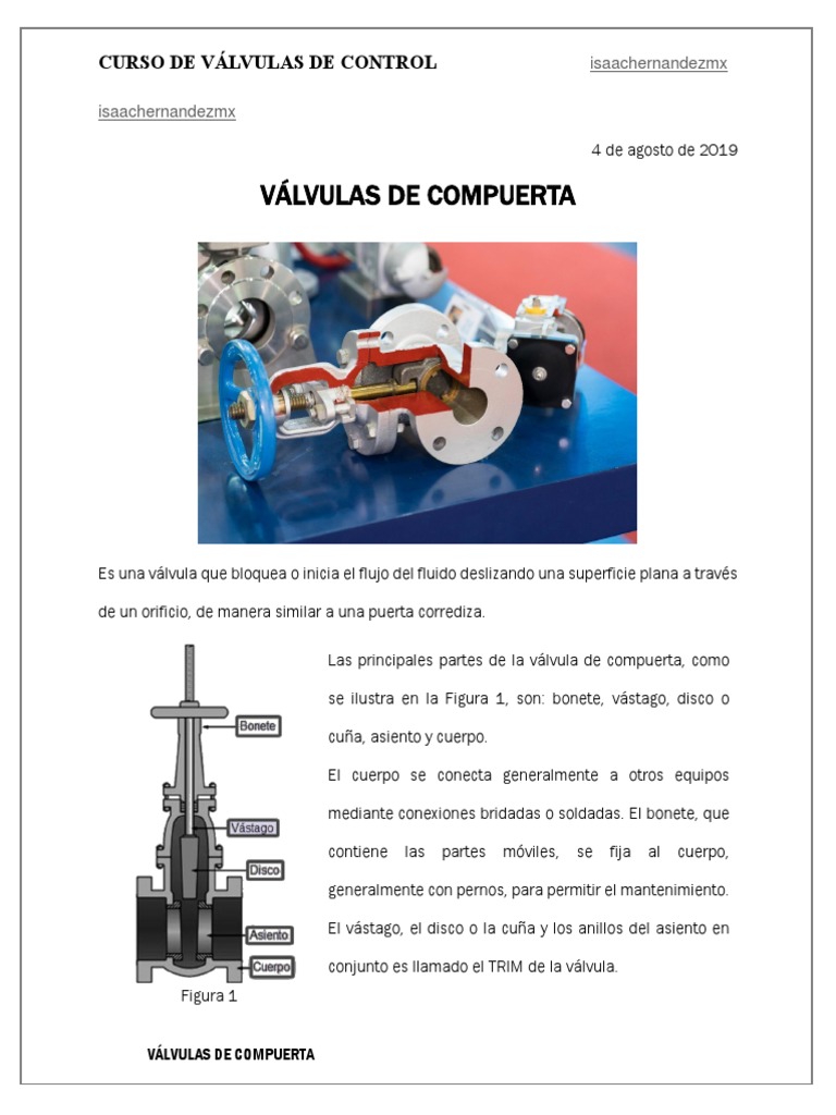 Valvulas de Compuerta (Gate Valves) | PDF | Válvula | Ingeniería mecánica
