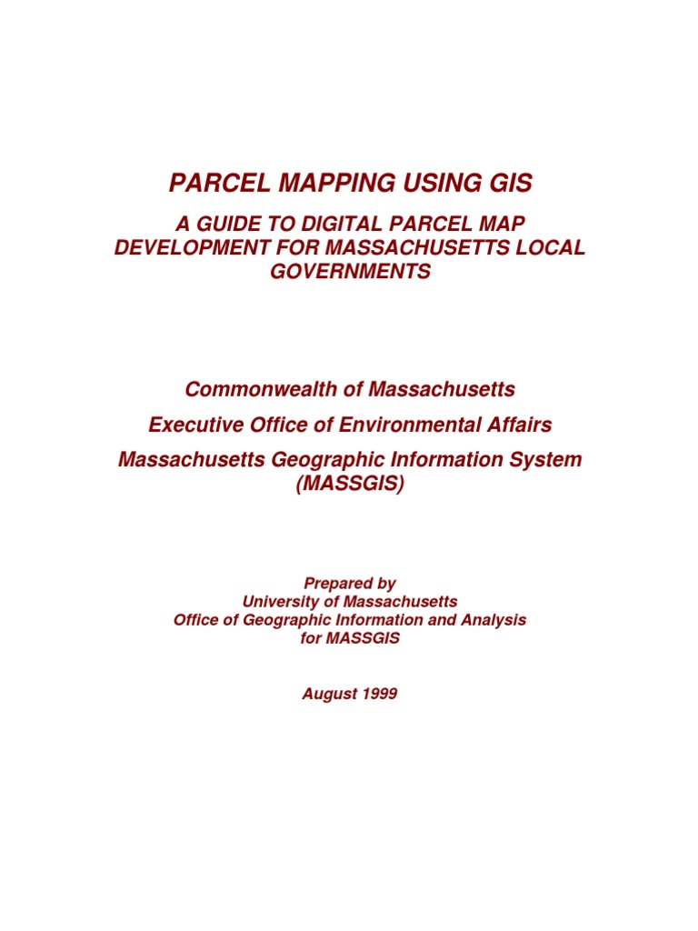 Parcel Guide | PDF | Geographic Information System | Global Positioning ...