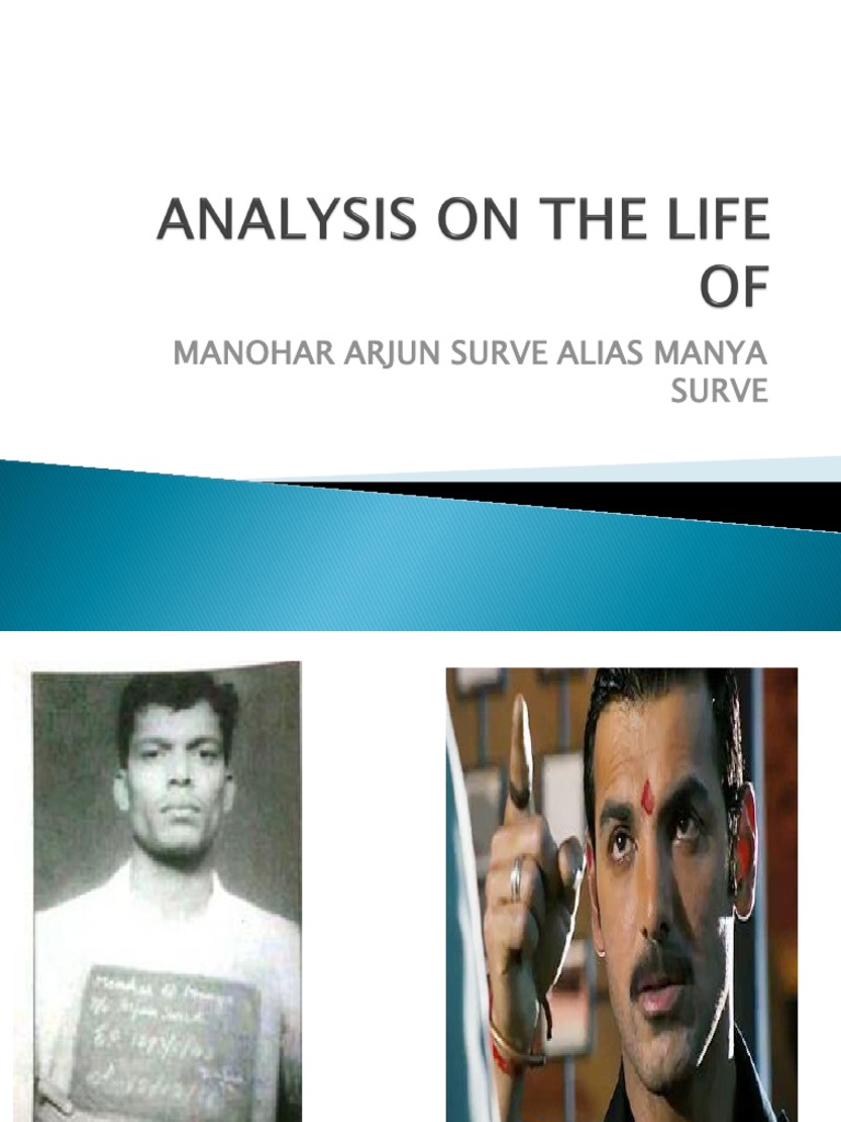 Manohar Arjun Surve Original Photo