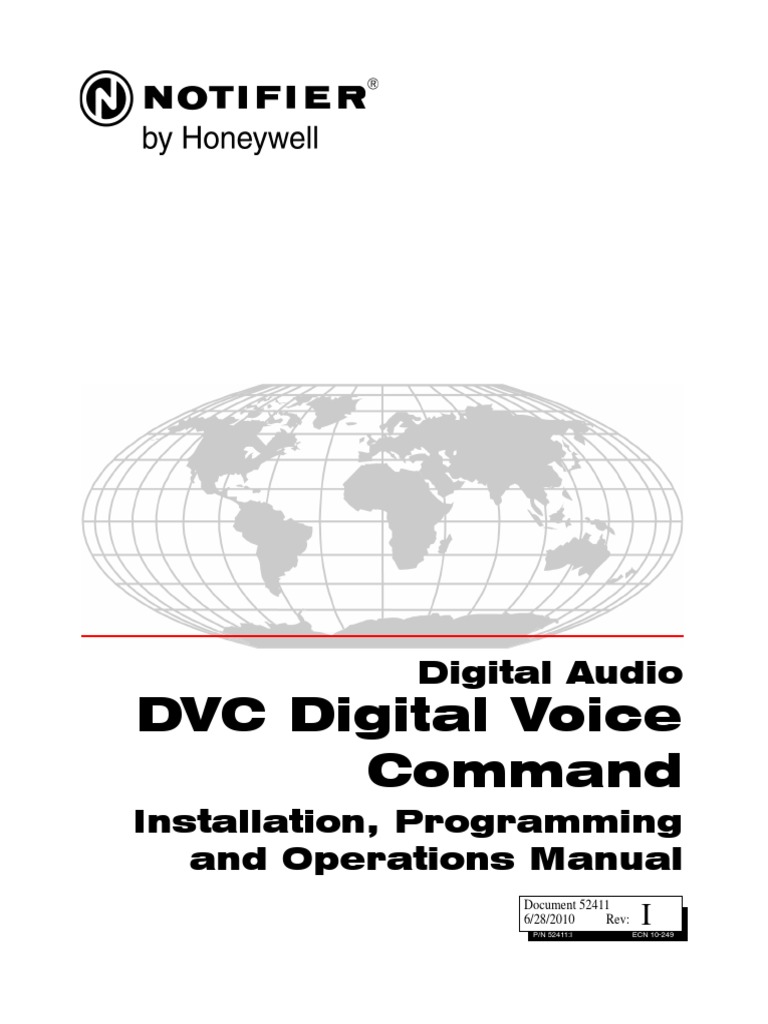 DVC and DAA Installation, Programming and Operations Manual (52411 ...