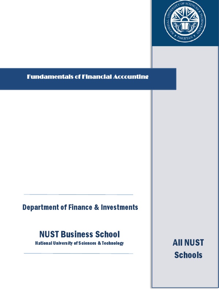 Fundamentals of Accounting Course Outline | PDF | Financial Statement ...
