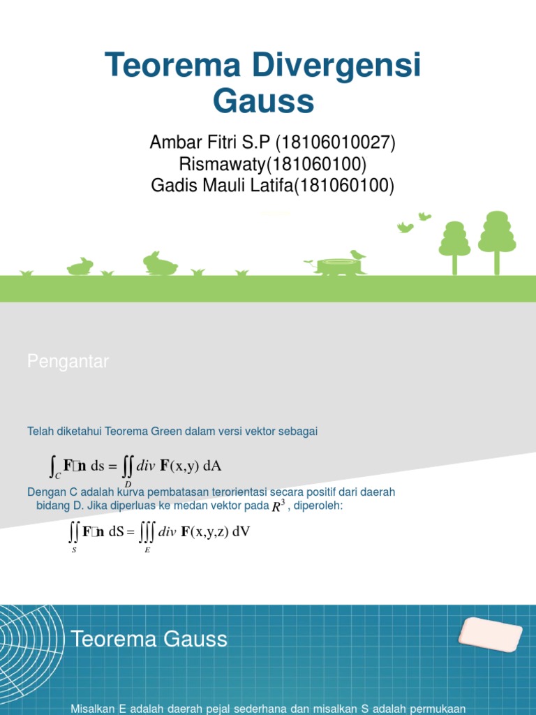 Divergensi Gauss 18 | PDF