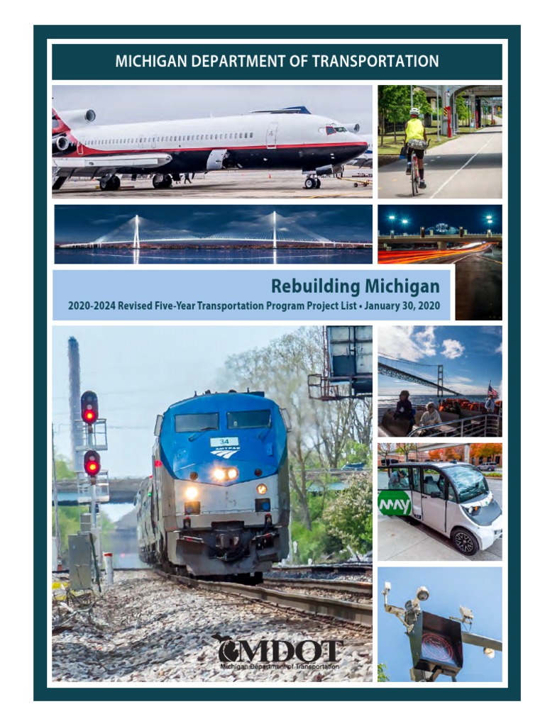 MDOT 2020-2024 Five Year Transportation Program | PDF | Michigan ...