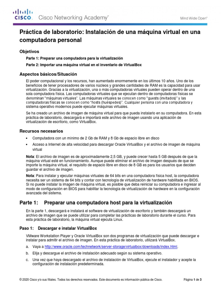 2 5 2 4 Lab Install A Virtual Machine On A Personal Computer Ilm1