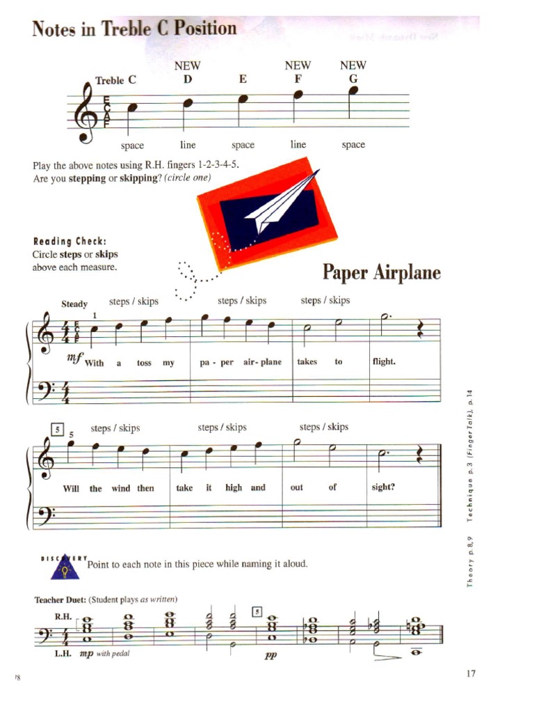 Faber Piano Adventures Lesson Book Level 1 | PDF