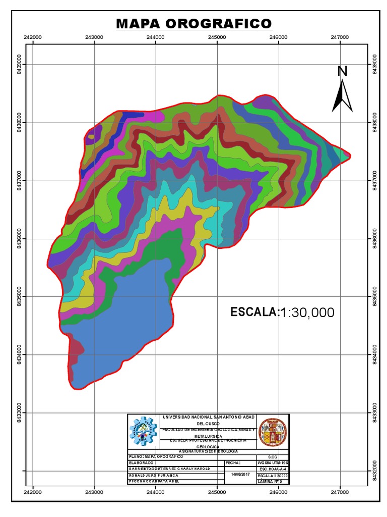 Mapa Orografico | PDF