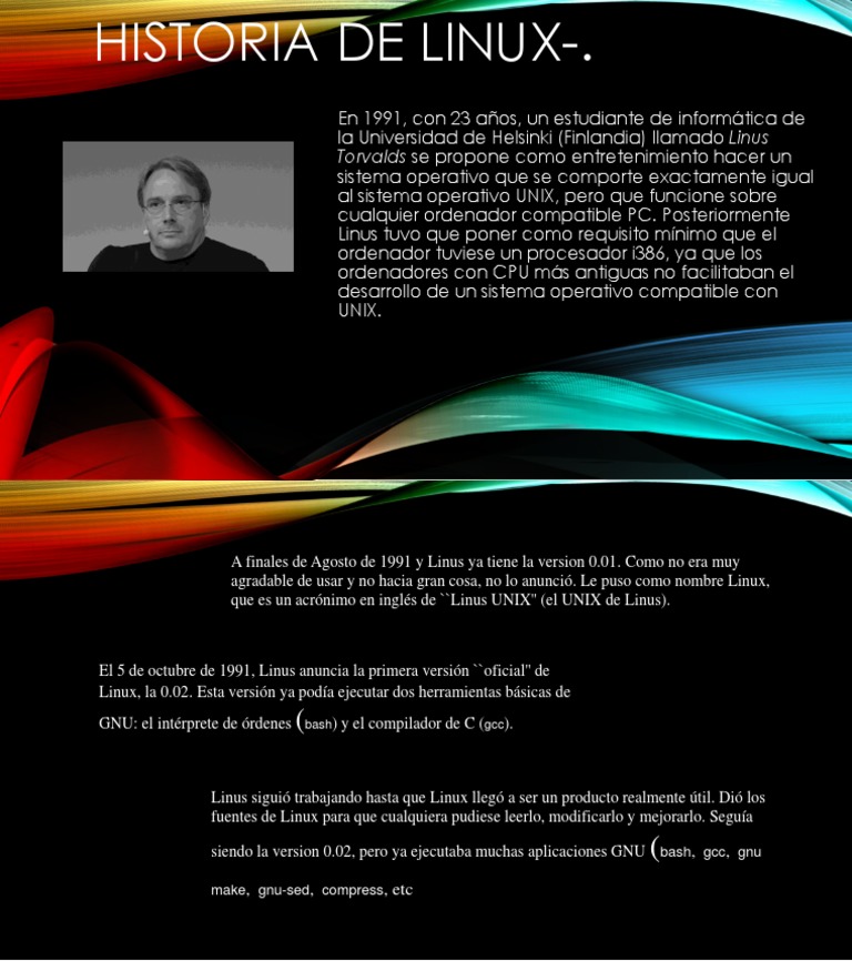 Historia de Linux | PDF | Arte | Informática