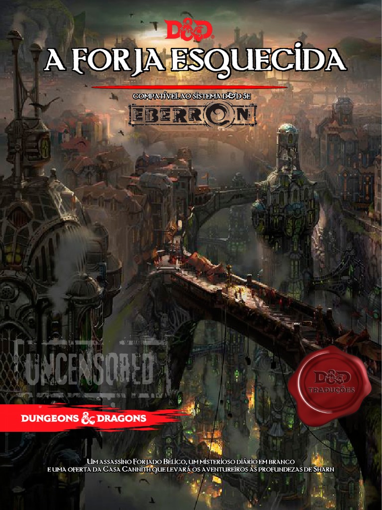 DND 5e HB - Aventura - A Forja Esquecida - Eberron - Adaptada | PDF ...