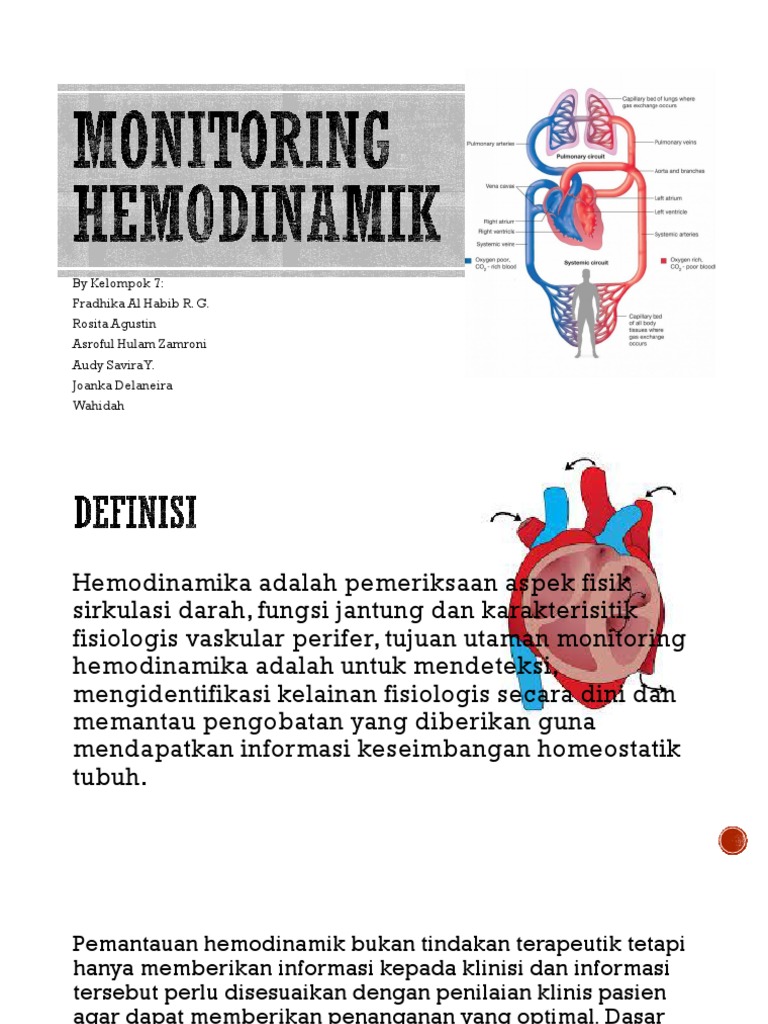 Monitoring Hemodinamik | PDF