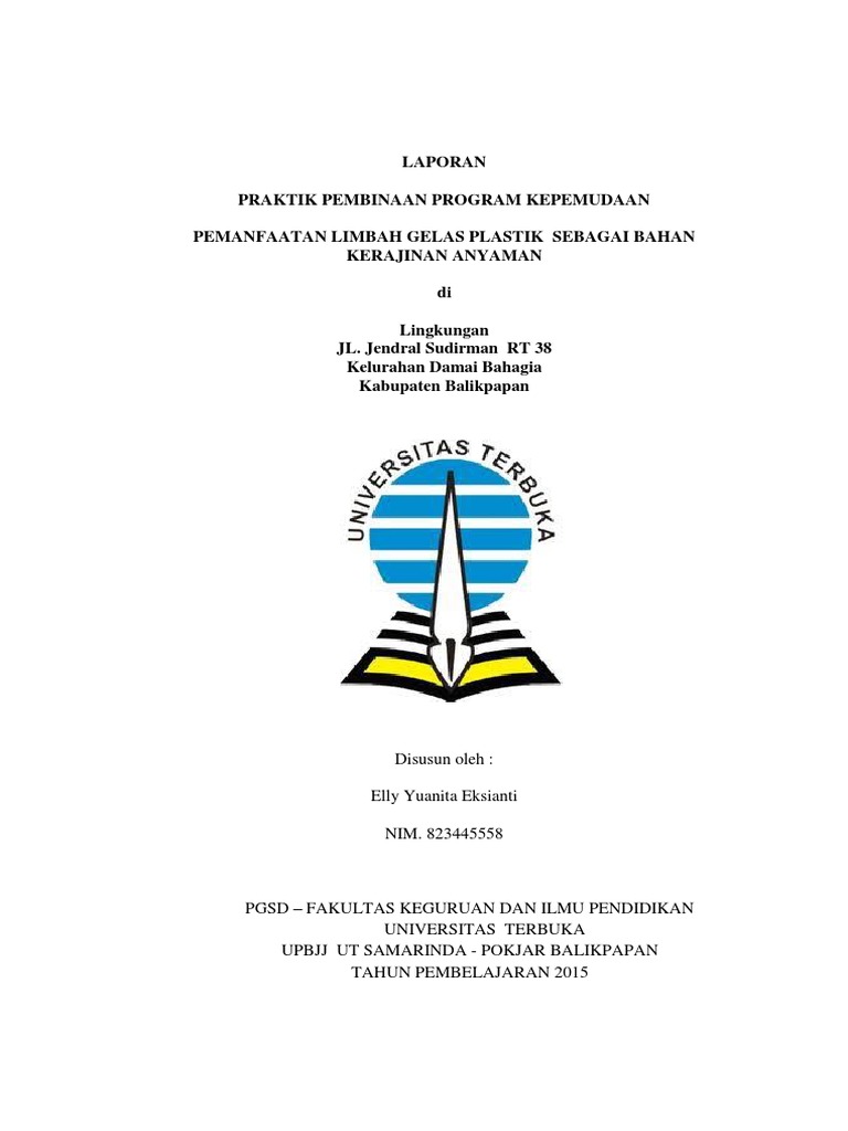 PROPOSAL PBK (Pembelajaran Berwawasan Kemasyarakatan) | PDF | Ilmu Sosial