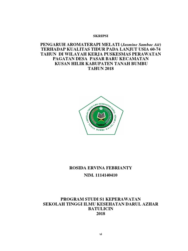 Skripsi - Word Rosida | PDF