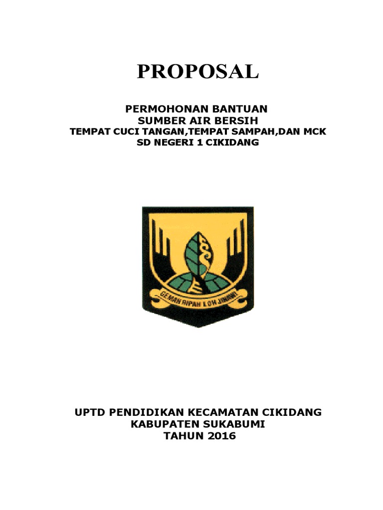 Contoh Proposal MCK | PDF