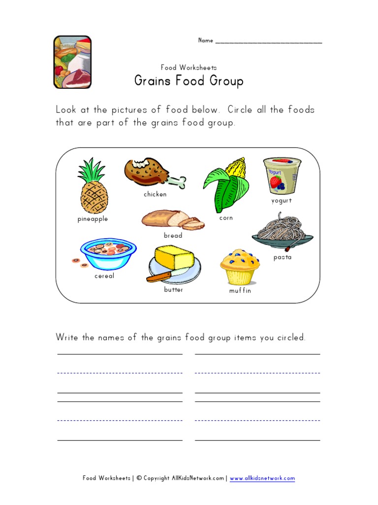 Food Groups Lesson 2 | Download Free PDF | Cereals | Hobbies