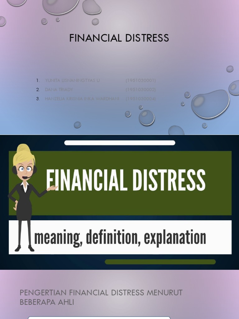 Financial Distress | PDF