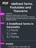 List of Theorems and Postulates | PDF | Rectangle | Triangle