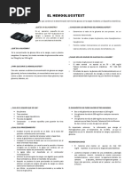 ¿Qué es el Dextrostix y su uso? | PDF