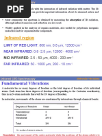 Infrared Spectroscopy Lecture Notes | PDF | Infrared Spectroscopy ...