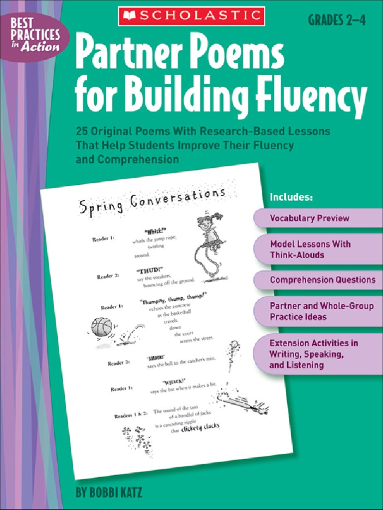 Katz B Partner Poems For Building Fluency Grades 2 4 | PDF | Fluency ...
