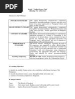 English 7 Quarter 2 Module 7 | PDF | Poetry | Rhyme