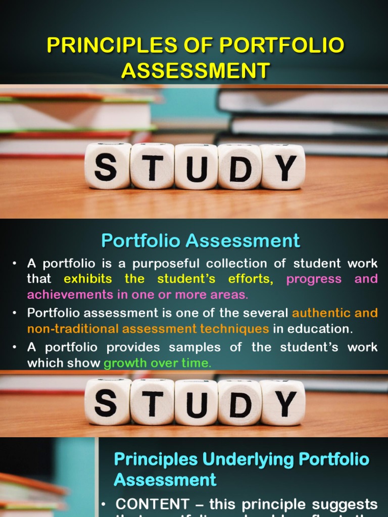 Principles of Portfolio Assessment | PDF | Teaching | Pedagogy