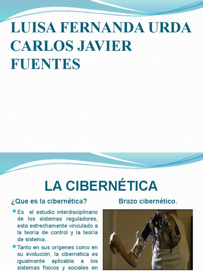 LA CIBERNÉTICA-exposicion | PDF | Cibernética | Axioma