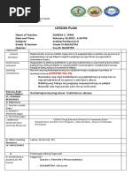 COT Lesson Plan... AP6 | PDF