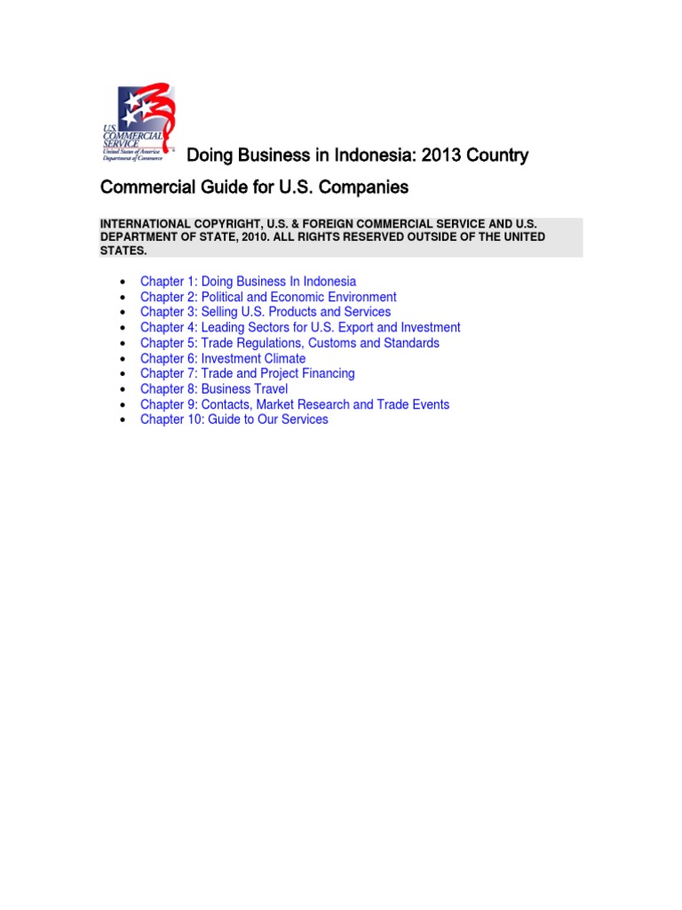 2013 CCG Indonesia FINAL - Latest - Eg - Id - 071071 | PDF ...