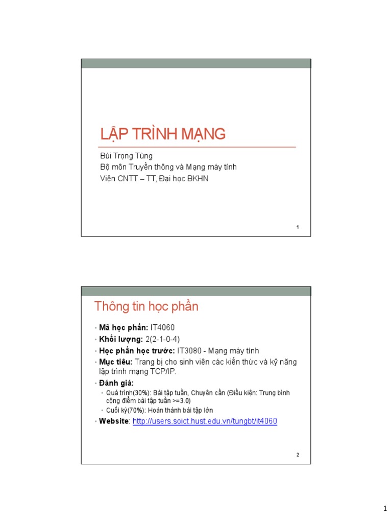 Lec01 Overview PDF | PDF