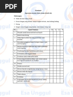Blueprint Skala DERS-SF Emosi | PDF