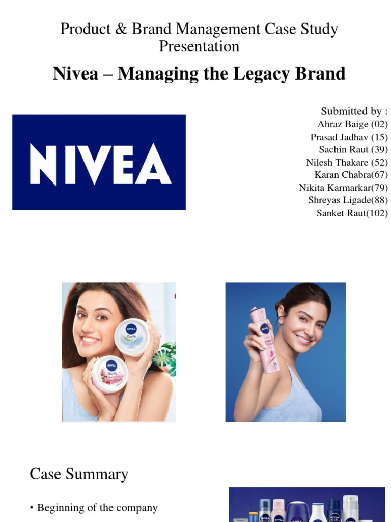 Nivea Case Study | PDF | Market Segmentation | Marketing Communications