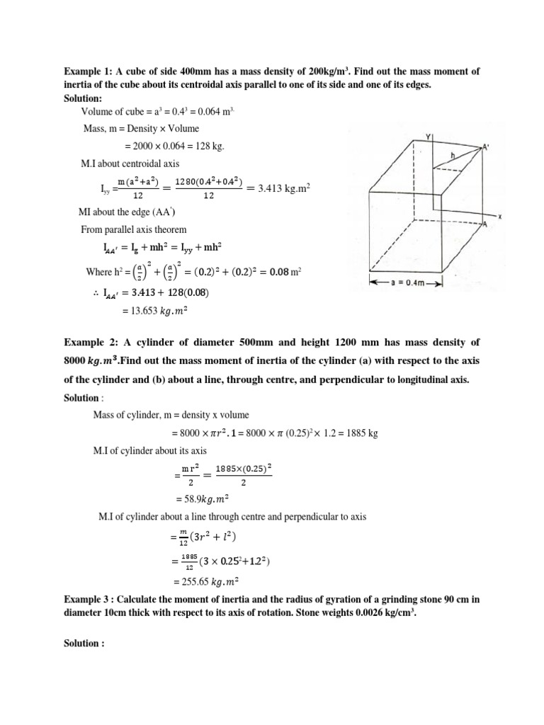 Mass MI | PDF | Classical Mechanics | Geometry