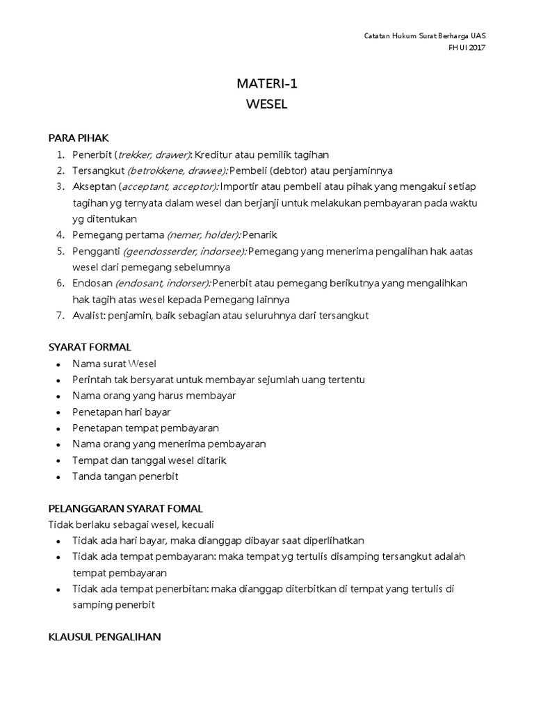 Catatan UAS Surga - Compiled 2 | PDF