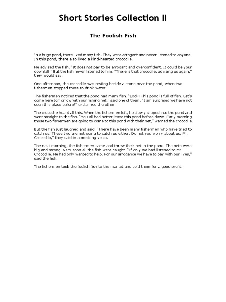 Short Stories Collection II | PDF | Nature