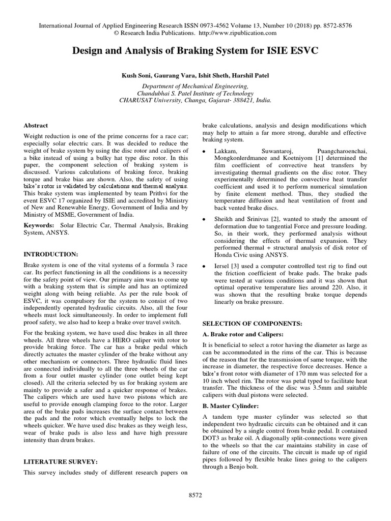 Braking Calculation | Download Free PDF | Brake | Heat