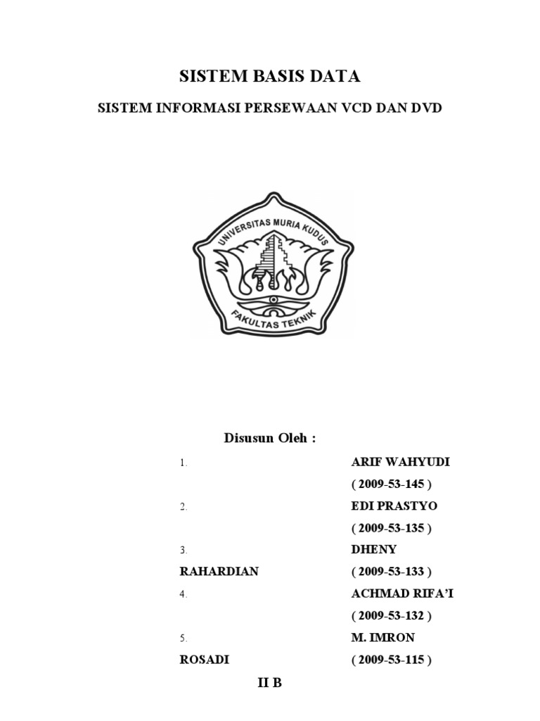 Persewaan VCD Dan DVD | PDF