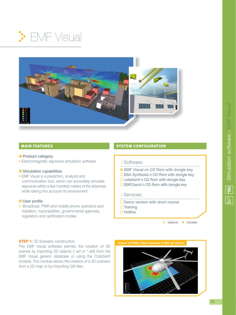 Emf Emf Visual 2010 | PDF | Antenna (Radio) | 3 D Computer Graphics