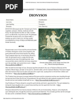 NYSIADES - Mount Nysa Nymphs of Greek Mythology | PDF | Dionysus ...