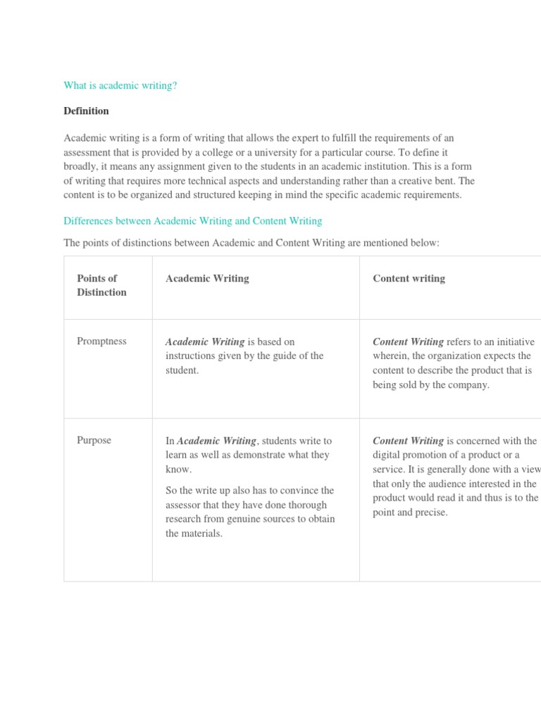 What Is Academic Writing | PDF | Writers | Jargon