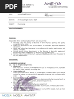 Accounts Receivable SOP Guide | PDF | Finance & Money Management